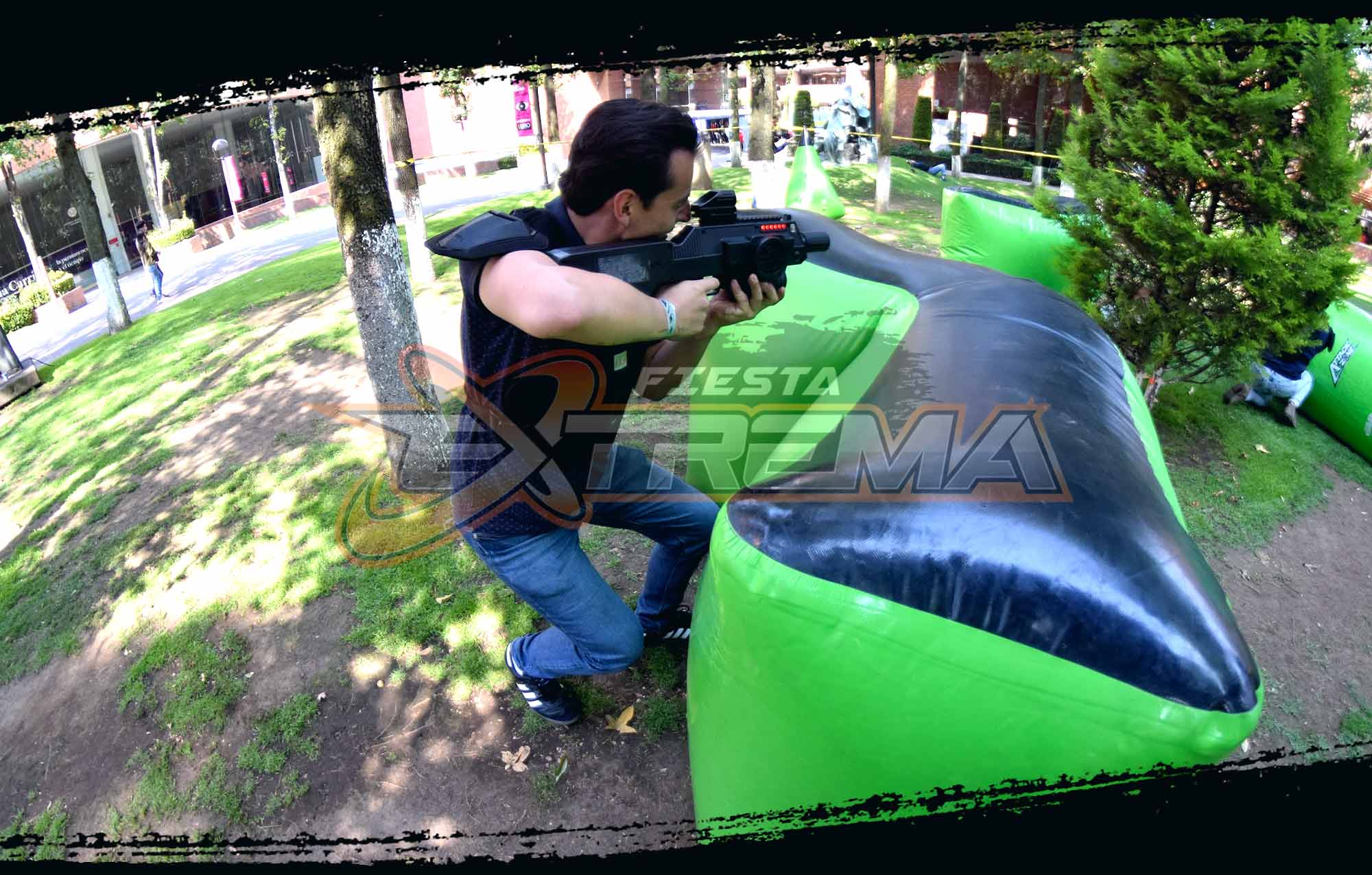 Gotcha Laser a Domicilio | Renta de Inflables CDMX | Fiesta Extrema